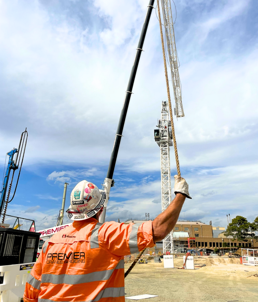 Tower Crane Erection And Dismantling Tyb Infra Solutions 7889
