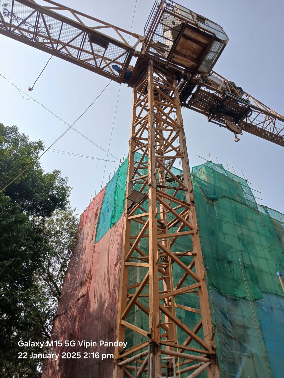5 Ton Internal Tower Crane - Soima 5012TL - TYB Infra Solutions
