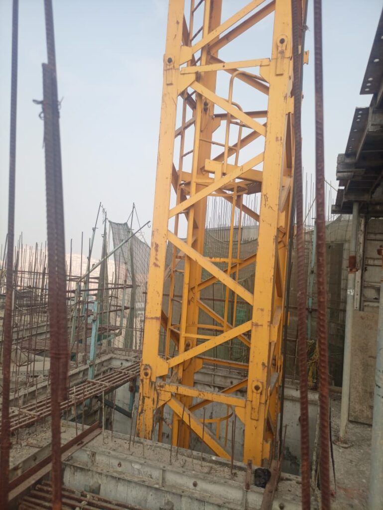 Internal Climbing Tower Crane for Sale - TYB Infra Solutions